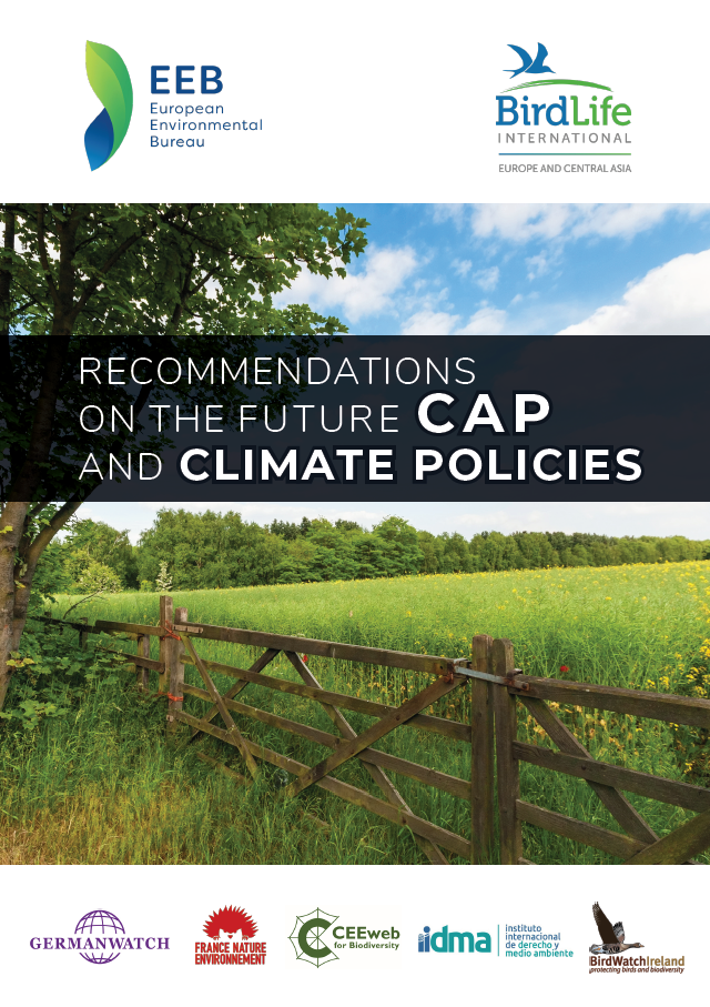 Recommendations on the future of CAP and climate policies - EEB - The ...