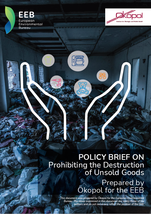 Prohibiting the destruction of unsold goods