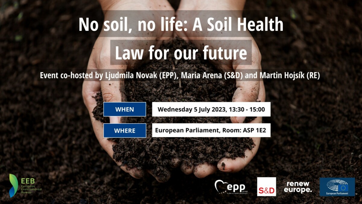 No soil, no life: A Soil Health Law for our future - 5 July