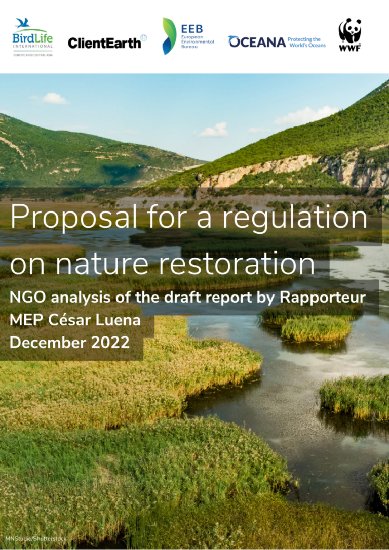 Proposal for a regulation on nature restoration