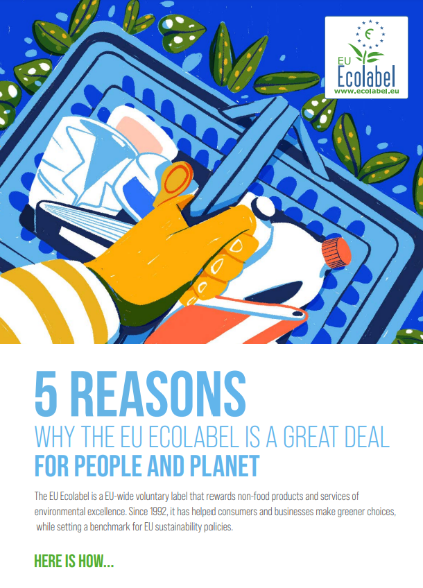 Five reasons why the EU Ecolabel is a great deal for people and planet