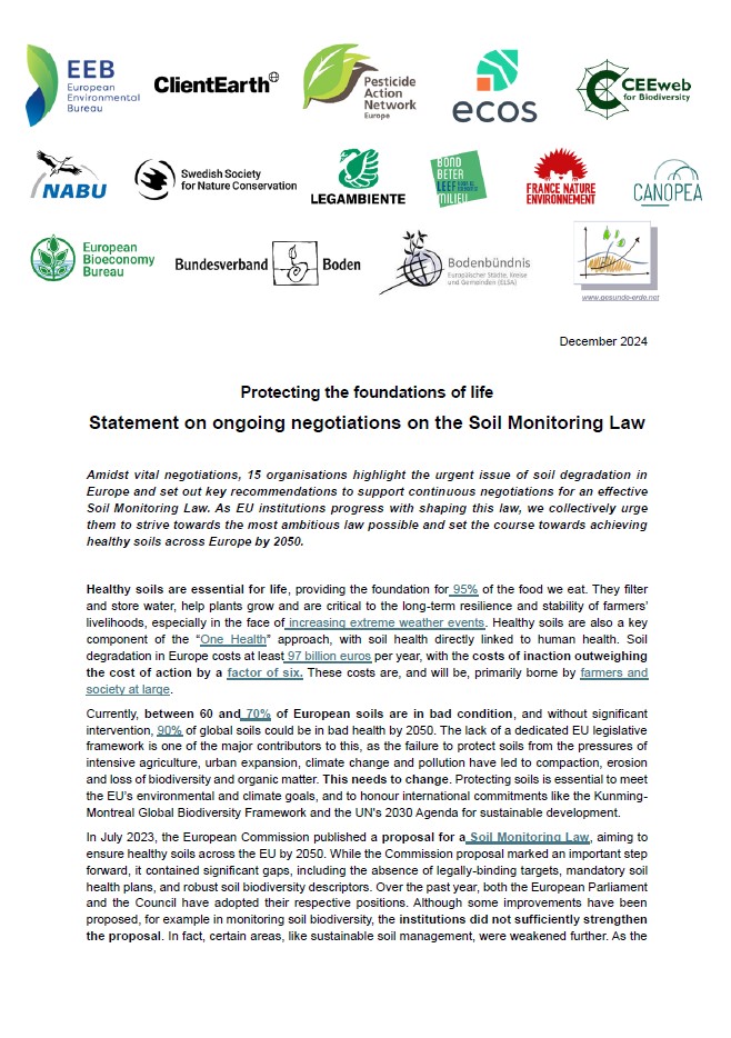 Protecting the foundations of life