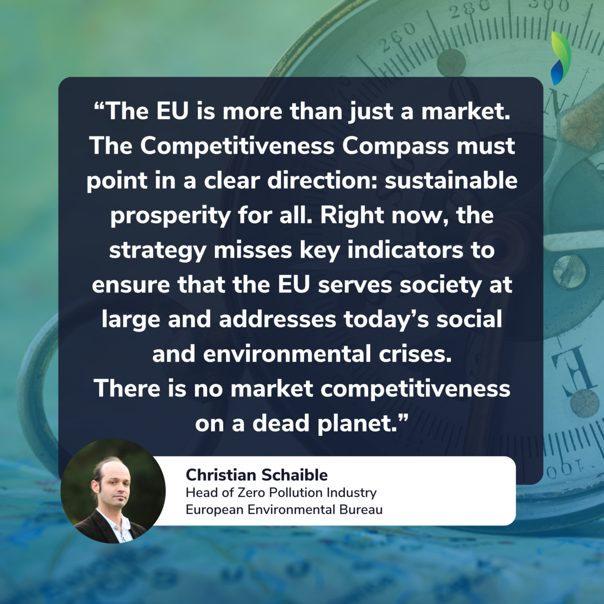 “EU compass must point towards the common good, not corporate profits ...