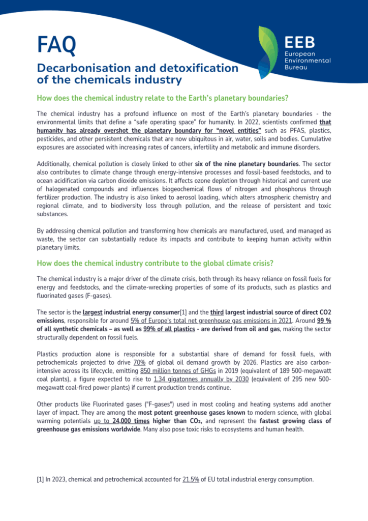 PVC Problem Very Clear - Why the ECHA report supports phasing out PVC ...